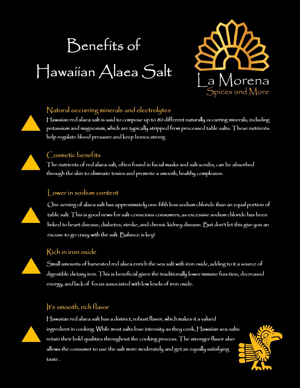 Health Benefits of our ingredients – La Morena Spice